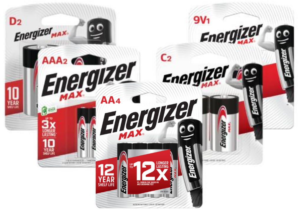 Energizer max - Malaysia